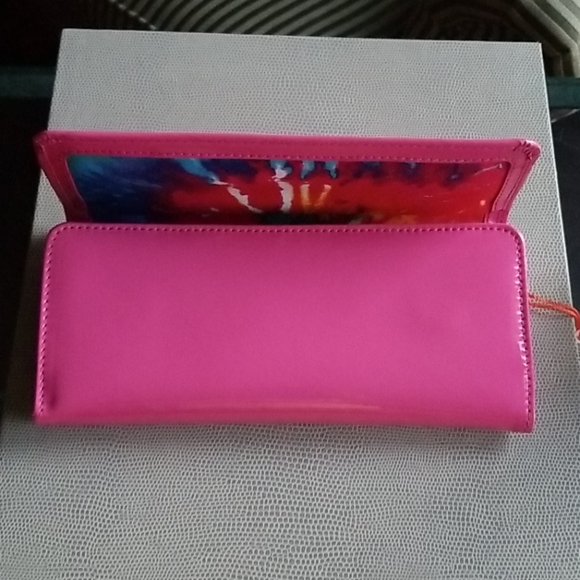 Baekgaard | Bags | Baekgaard Clutch Wallet Color Passion Fruit Nwt ...